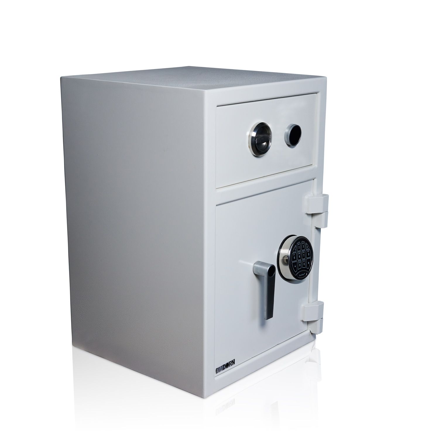 Deposit safe with drawer – double lock, 6 bolts